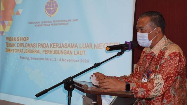 Ditjen Hubla : Gelar Workshop Teknik Diplomasi Pada Forum Internasional