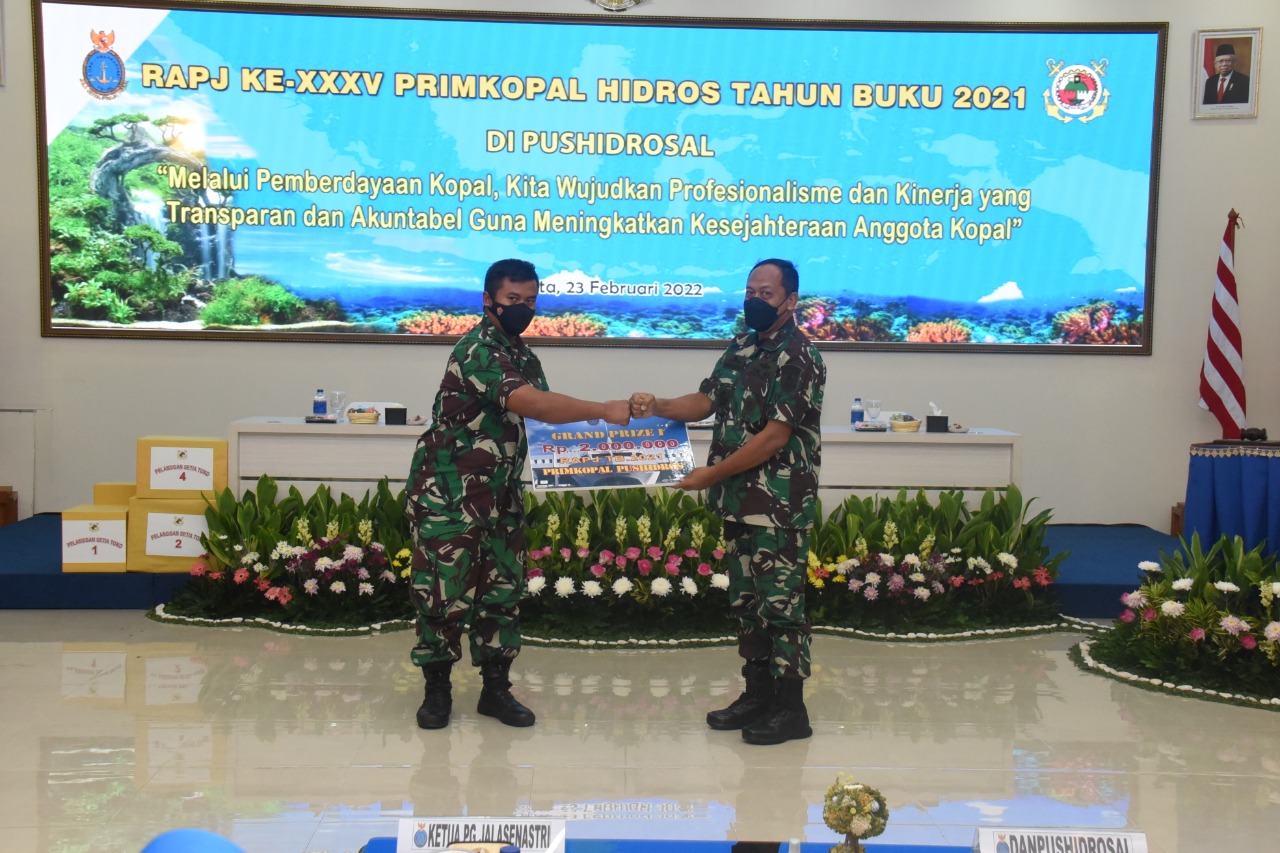 Primkopal Hidros Gelar RAPJ Tahun Buku 2021