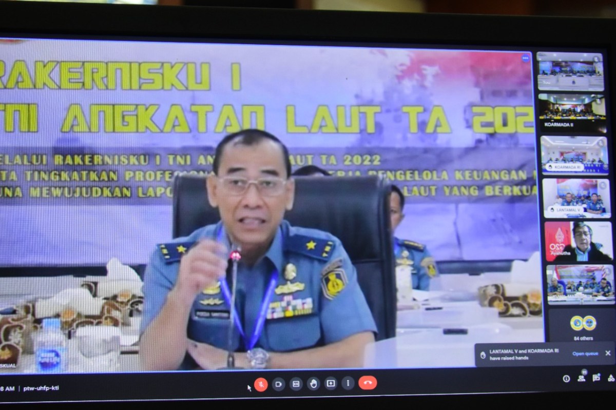 Kepala Keuangan Wilayah Pushidrosal Hadiri Pembukaan Rakernisku I TNI ...