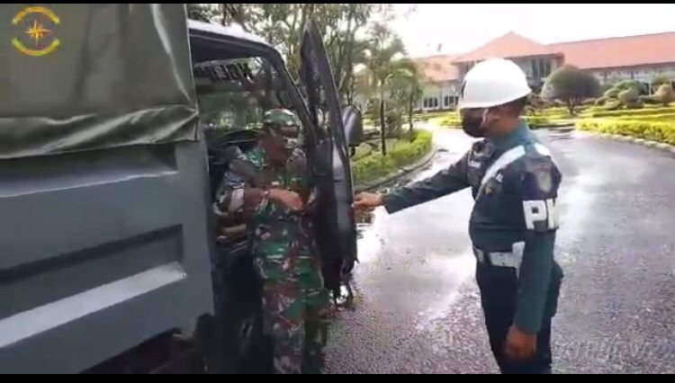 Tegakkan Disiplin Prajurit Pomal Satlinlamil 2 Laksanakan Gaktib