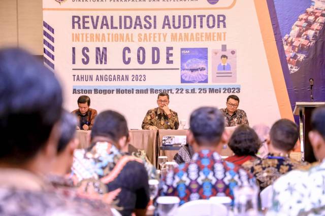 46 Auditor Internasional Safety Management (ISM) Code Kembali Direvalidasi