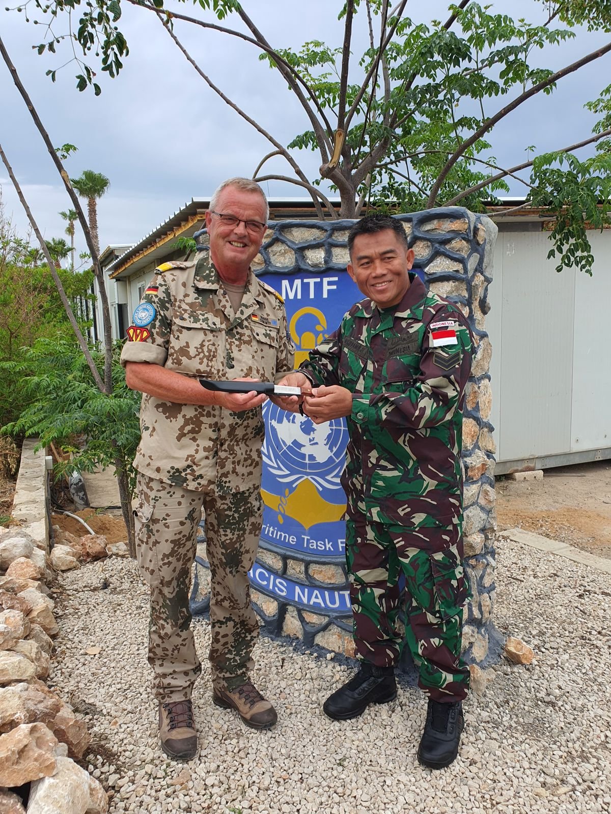 Monumen Maritime Task Force HQ-Unifil Karya Prajurit TNI AL Sebagai ...