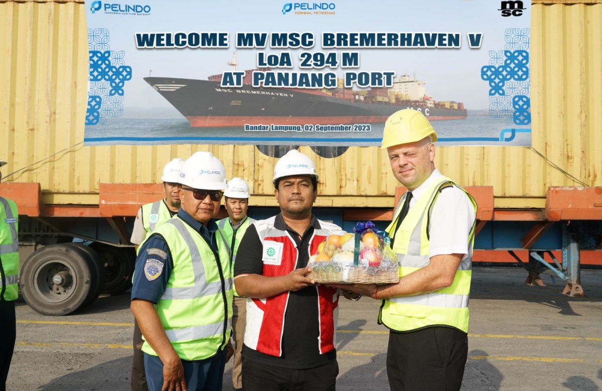 Pelindo Regional 2 Panjang Terima Kunjungan Perdana Kapal Dengan ...