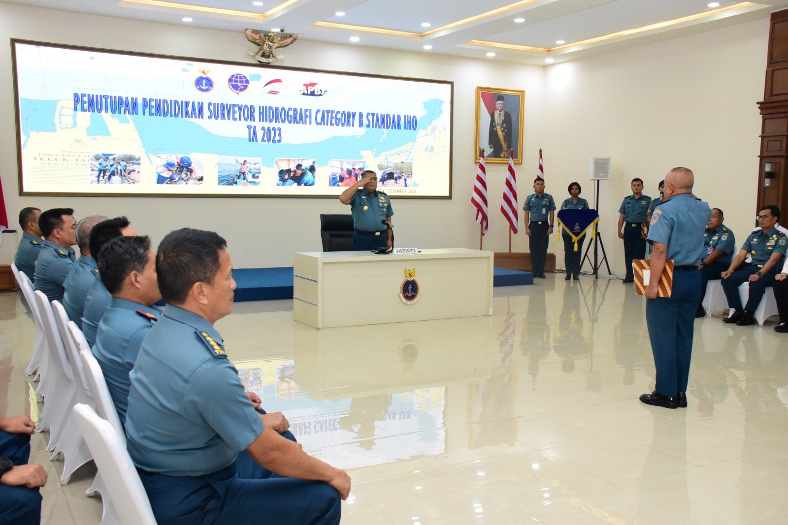 Pushidrosal Secara Resmi Menutup Surveyor Hidrografi Kategori B Standar ...