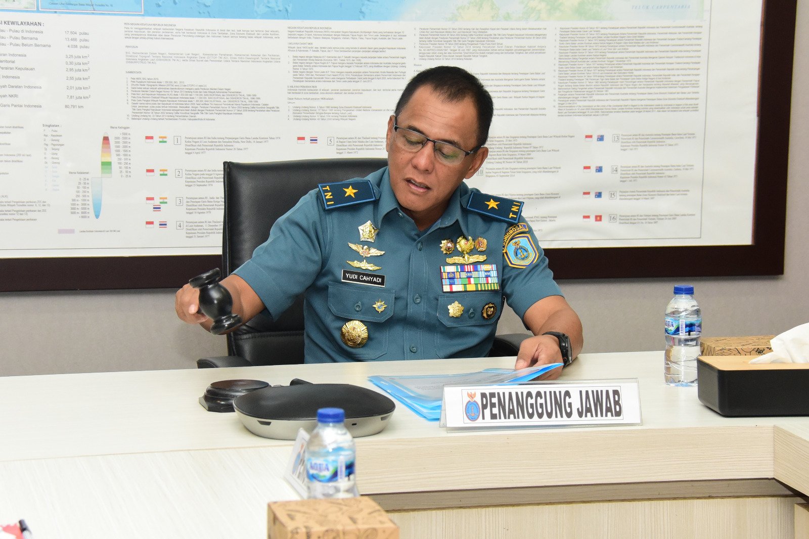 Inspektur Pushidrosal Buka Taklimat Awal Audit Kinerja Satker Jajaran ...