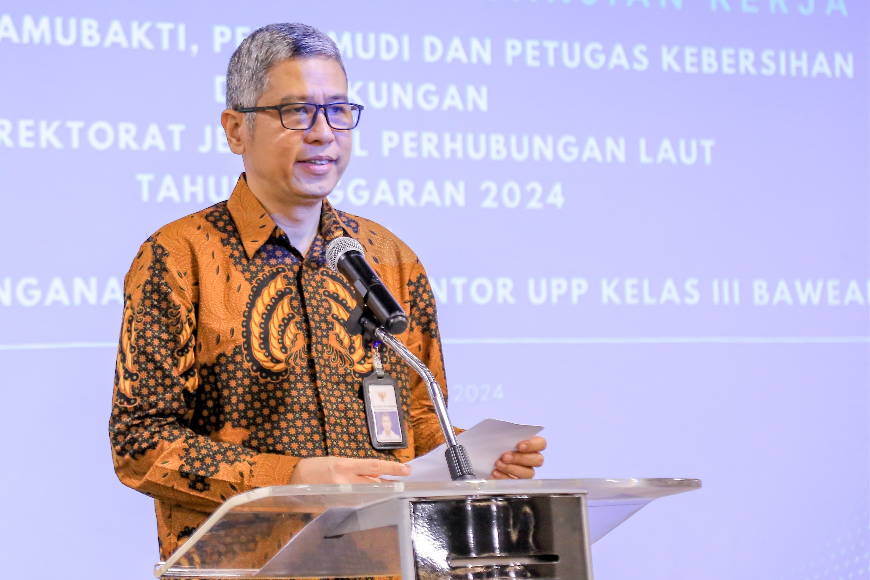 Sesditjen Hubla Lollan Panjaitan Resmikan Gedung Kantor UUP Kelas III ...