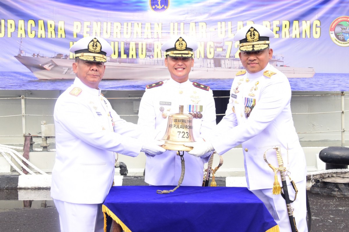 KRI Pulau Romang-723 Akhir Dharma Bakti TNI AL
