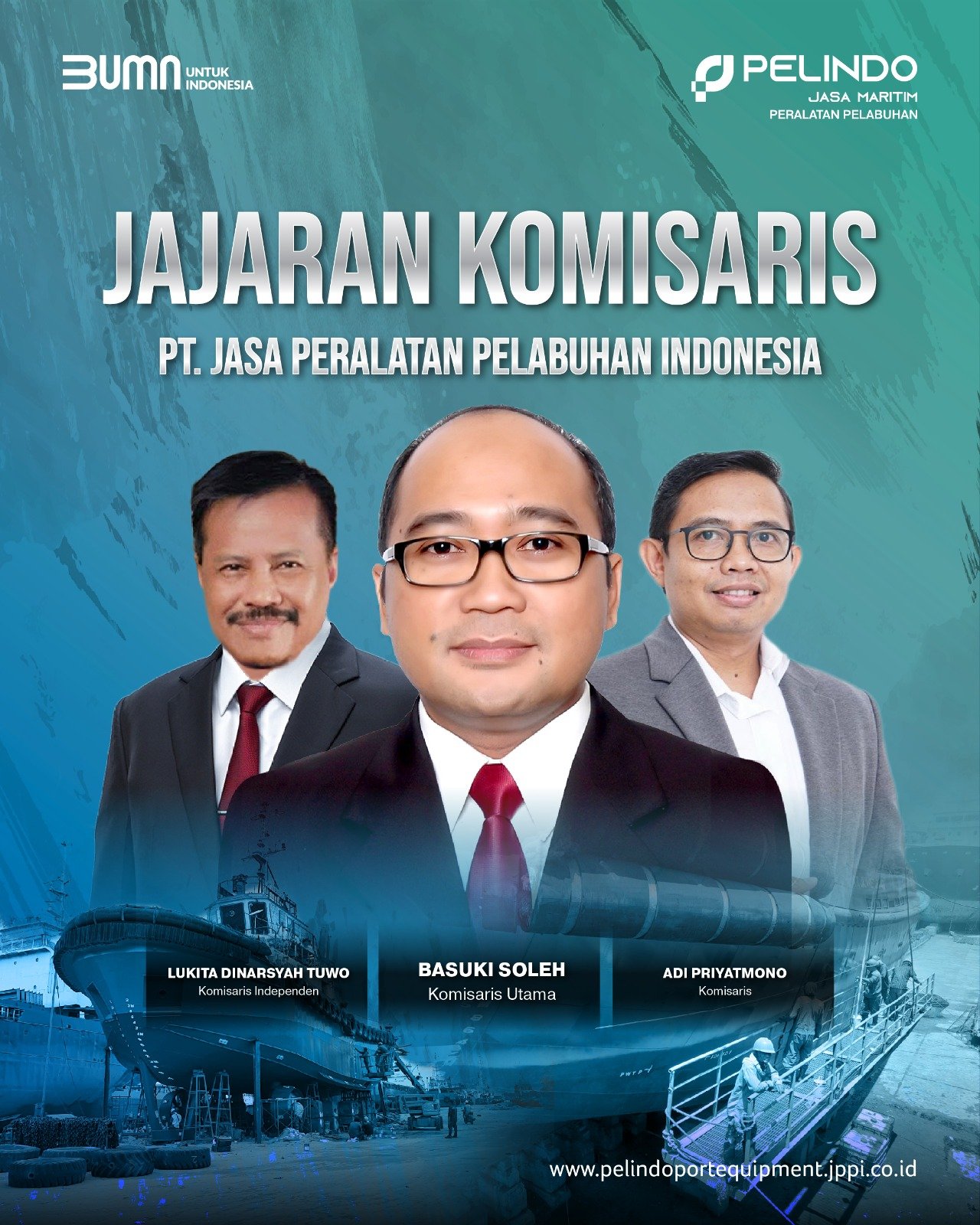 Susunan Komisaris dan Direksi JPPI Yang Baru