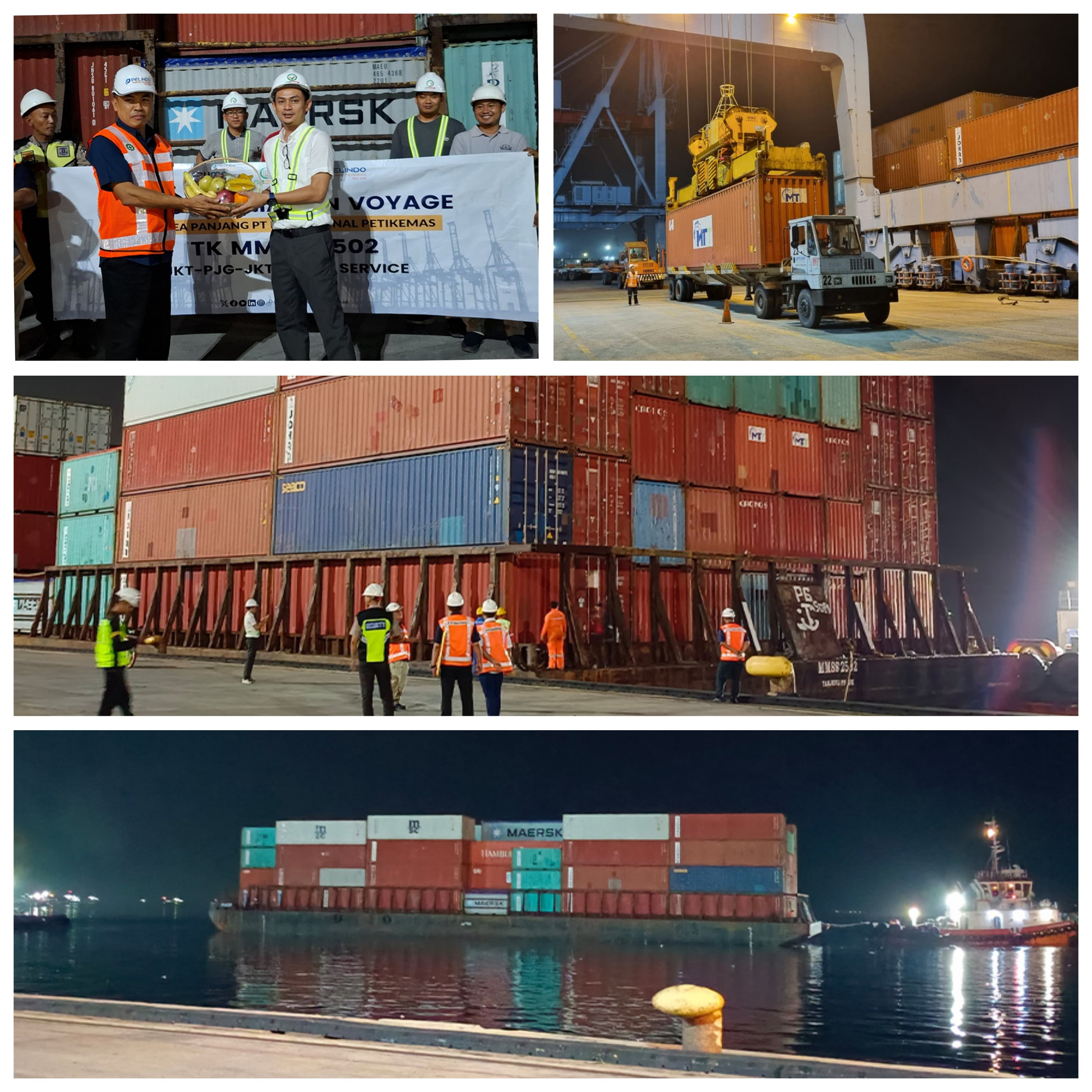 IPC TPK Area Panjang, Sambut Maiden Voyage Layanan Feeder di Pelabuhan Panjang – Lampung