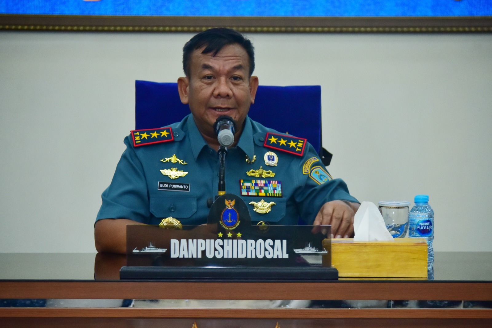 Danpushidrosal Memberikan Pembekalan Kepada Pasis Dikspespa Hidros dan ...